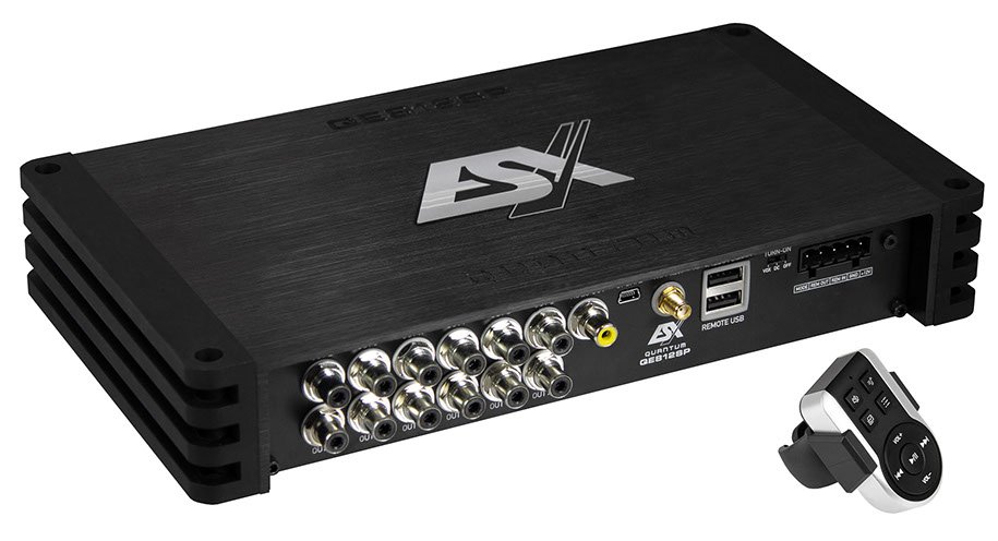 ESX QE812SP QUANTUM DSP 12-Kanal Soundprozessor Digitaler Full HD Audio ...