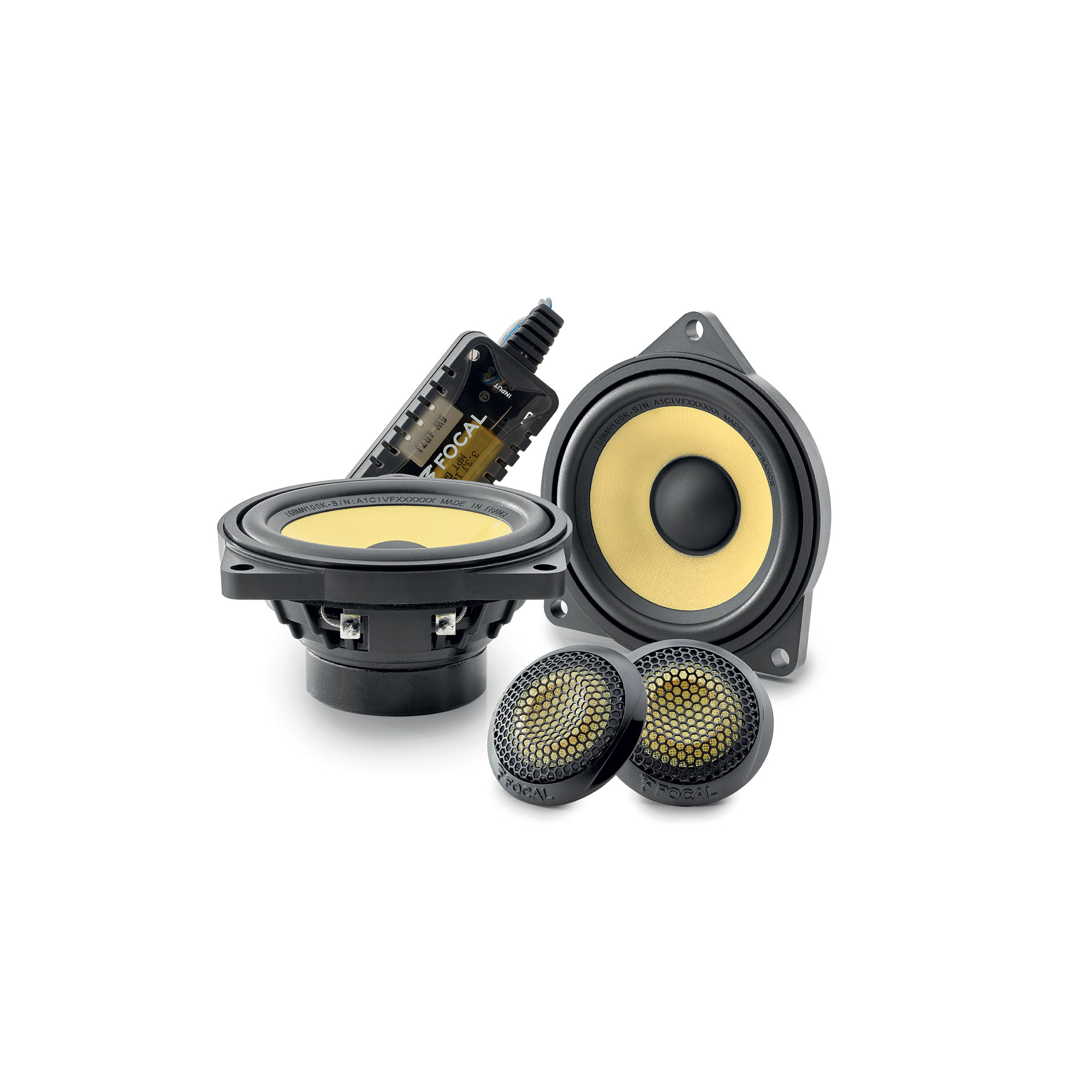Focal IS BMW 100K INSIDE High-End 10 cm (4") 2-Wege Kompo Lautsprecher ...