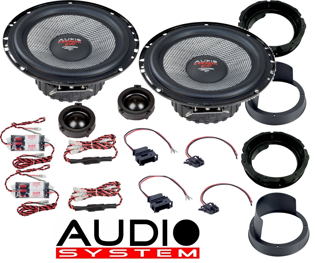 Audio System XFIT VW POLO 6C EVO 2 Lautsprecher 165 mm 2-Wege POLO 6C ...