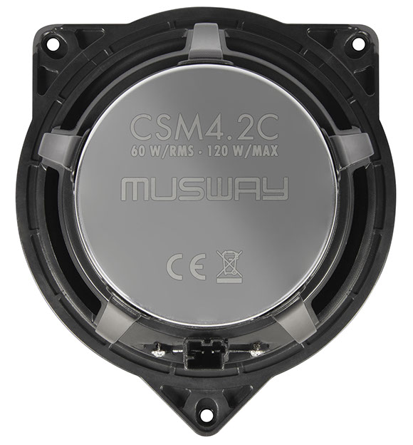 MUSWAY CSM-4.2C Kompo-Kit 10 cm (4”) 2-WEGE KOMPONENTEN-SYSTEM für MERCEDES-BENZ C / GLC / E Klasse