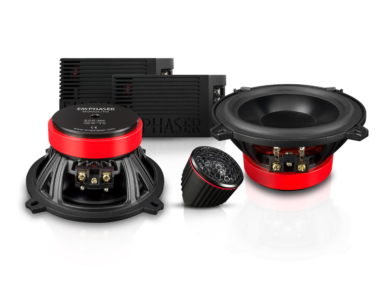 EMPHASER Monolith ECP-M5 2-Way Compo 13 cm / 5,25" Komponenten-System ...