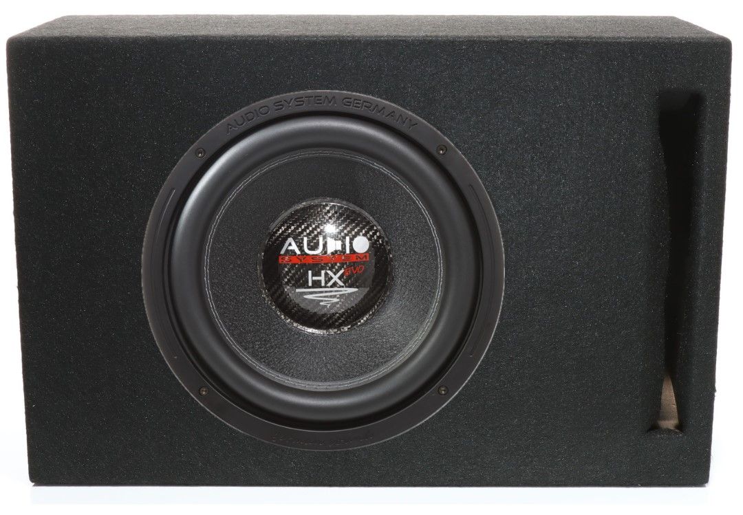 Audio System HX12 EVO BR Gehäuse Subwoofer 50 Liter Bassreflex MDF-Gehäuse