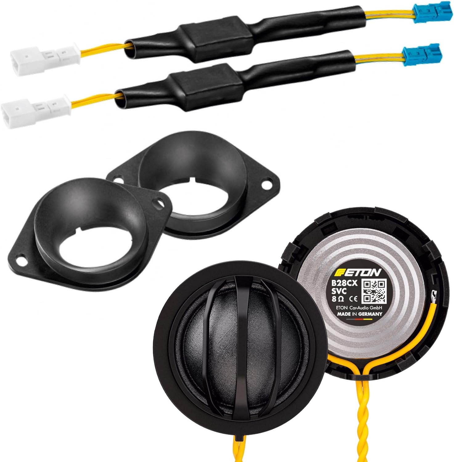 ETON UG BMW 10 WU 10 cm (4") 2-Wege Kompo Lautsprecher Set kompatibel ...