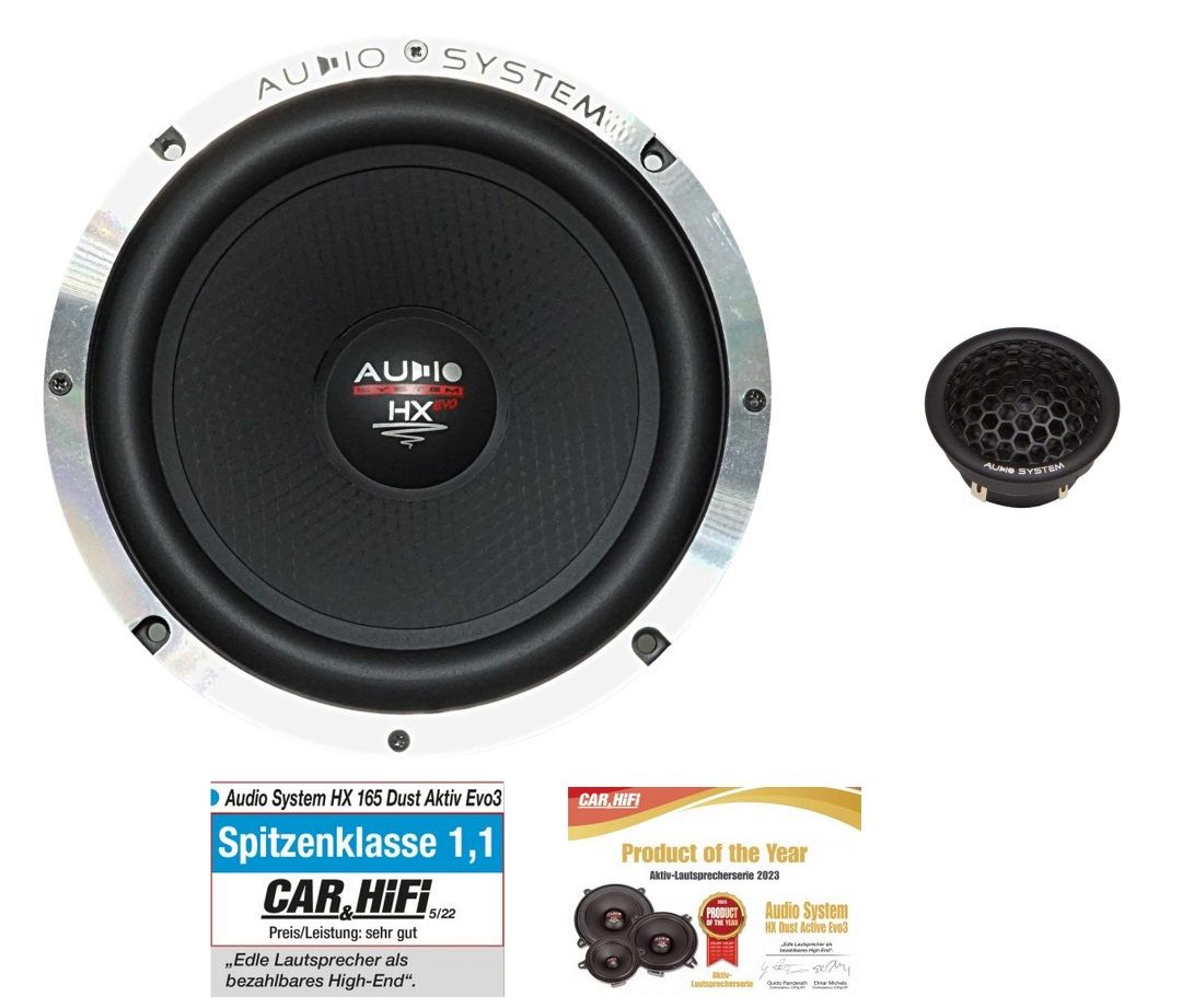 Audio System HX 165 DUST AKTIV EVO 3 HX SERIES Vollaktiv 16,5 cm 2-Wege ...
