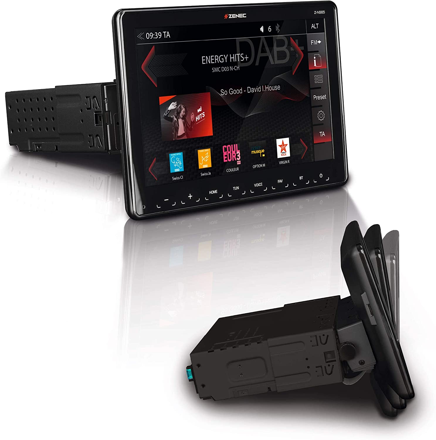 ZENEC Z-N965 Prime 1-DIN Infotainer mit 9" HD Display DAB Autoradio