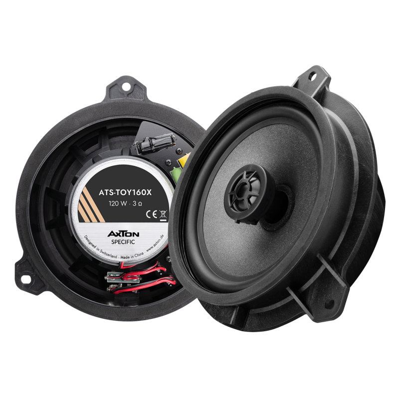 Axton ATS-TOY160X Plug & Play Auto Koaxial Lautsprecher kompatibel mit ...